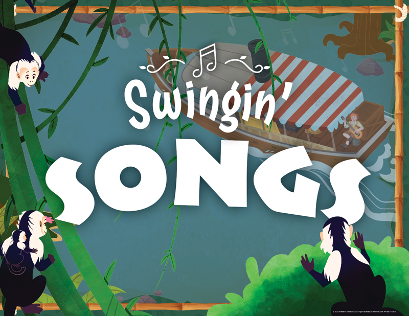 The Great Jungle Journey VBS: Music Rotation Sign